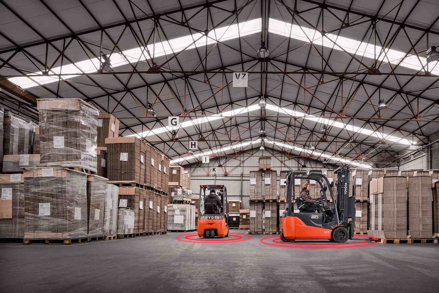 Forklift and pedestrian anti-collision system | ALIS Shield