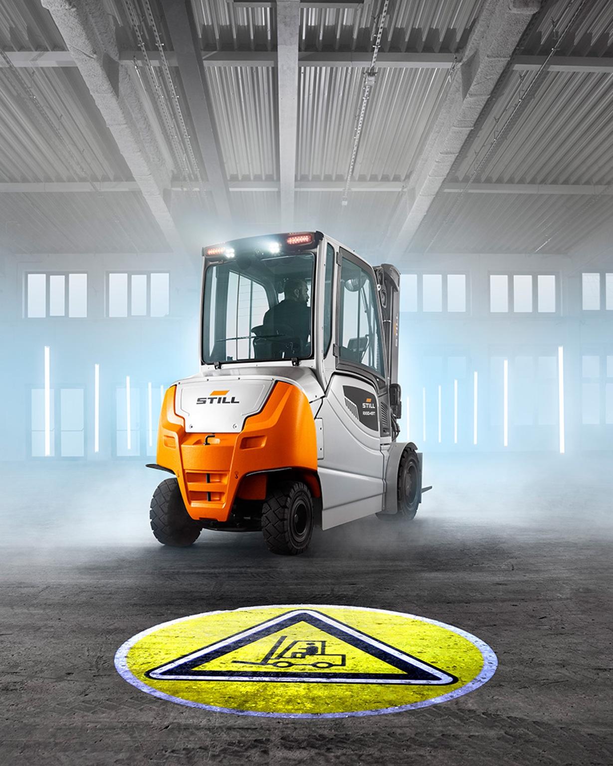 The anti-collision system with integrated floor marking | ALIS Tech Ltd.